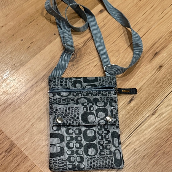 Source Unknown | Bags | Black And Gray Geometric Mini Bag | Poshmark